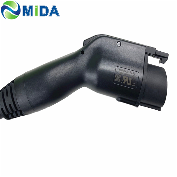 美国 80A J1772 连接器 Type1 EV Plug 加拿大电动车