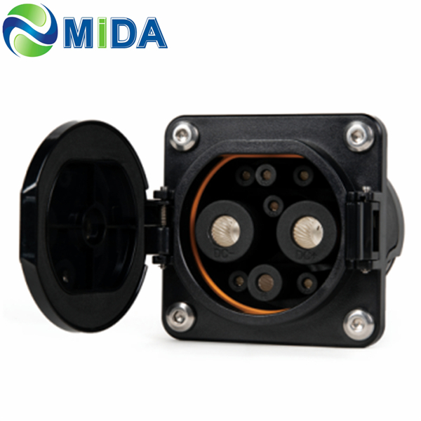 80A 125A GBT ソケット車両インレット GB/T DC 充電ソケット電気自動車